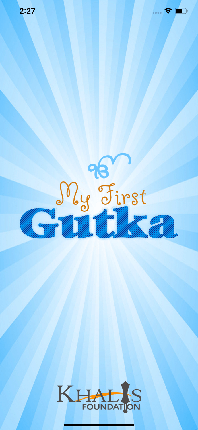 My First Gutka – Khalis Foundation